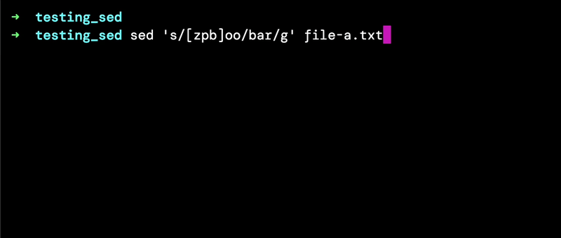 Sed find and replace — Yas